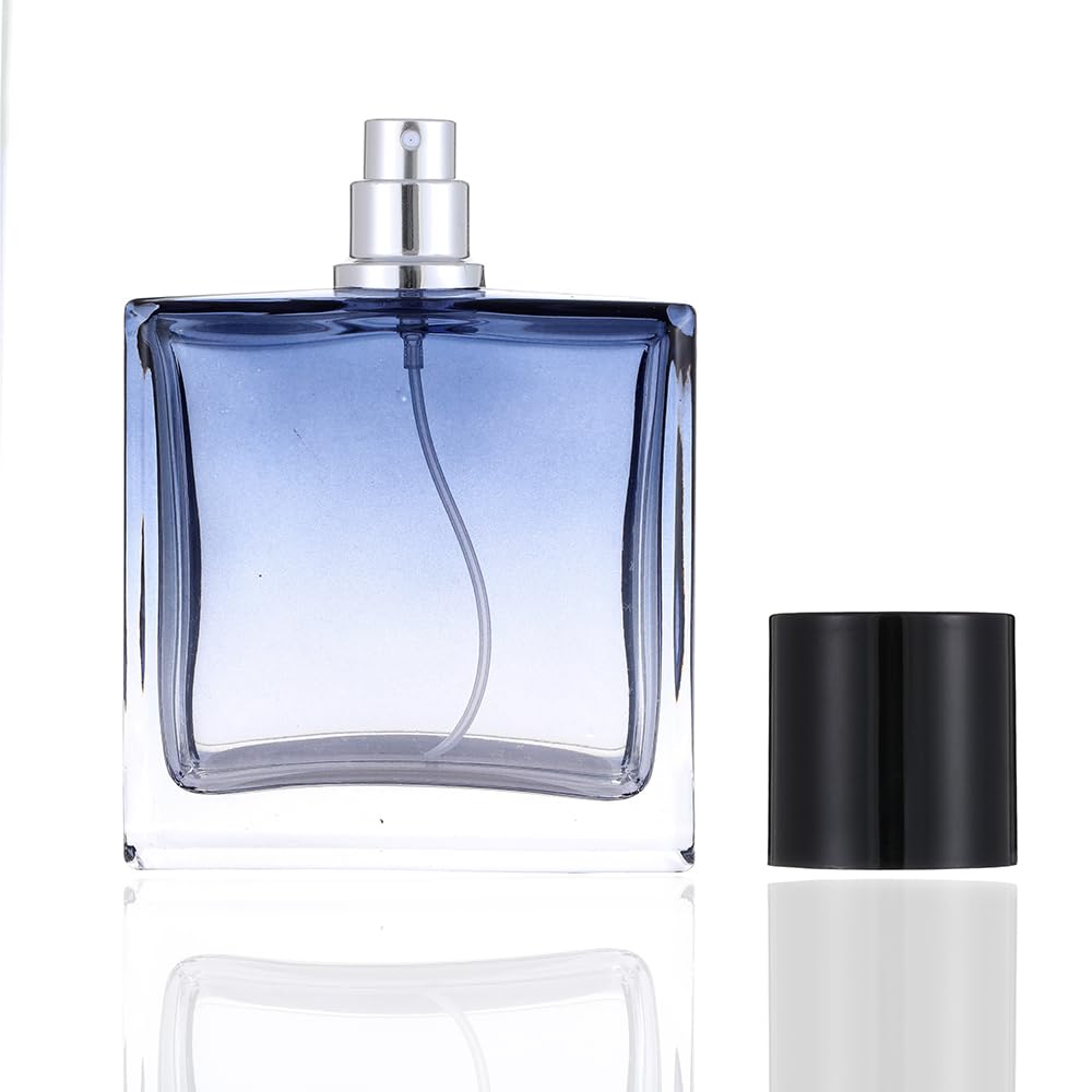 Amazon.com: Enslz Refillable Cosmetic Spray Perfume Bottle, Empty Glass ...