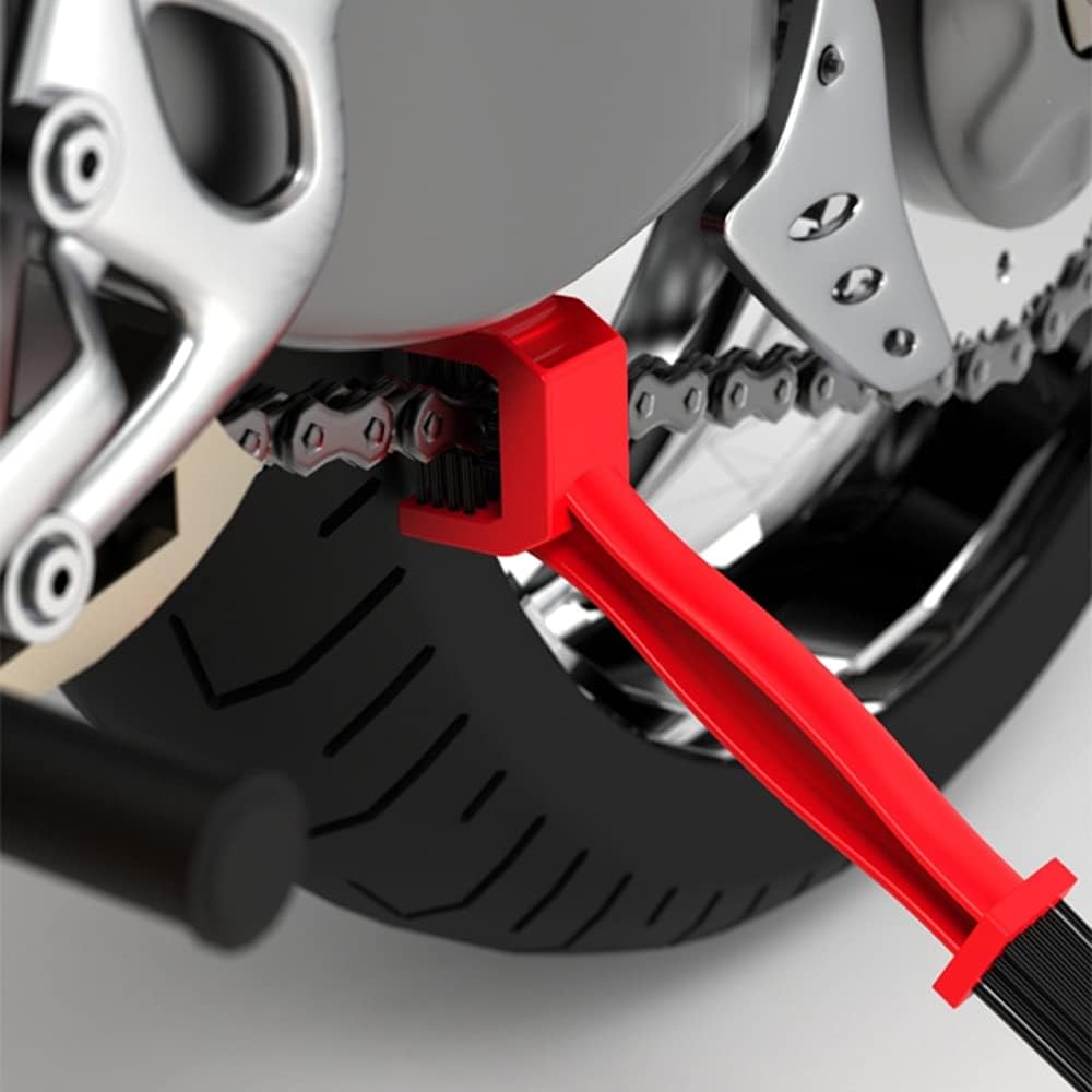 Chain Cleaning Brush,6 Pcs Bike Chain Cleaner Cleaning Brush for Chain ...