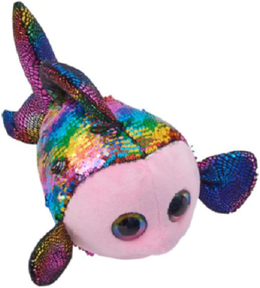 Sequin Soft Toy Fish 30cm (one colour sent at random) : Amazon.co.uk ...