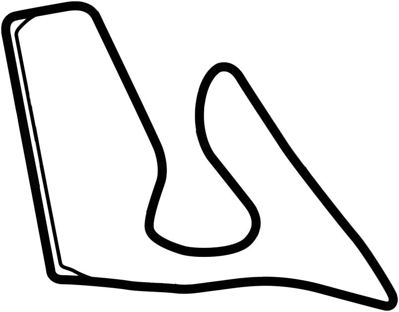 Amazon.com - Red Bull Ring Race Track Map 6" Vinyl Sticker Car Decal (6 ...