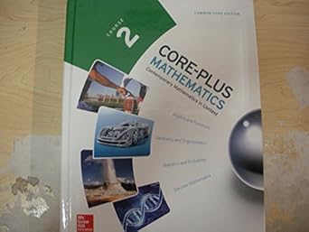 Amazon.com: Core Plus Mathematics, Course 2, Student Edition (ELC: CORE ...