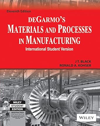 Amazon.com: Materials and Processes in Manufacturing: 9788126540464 ...