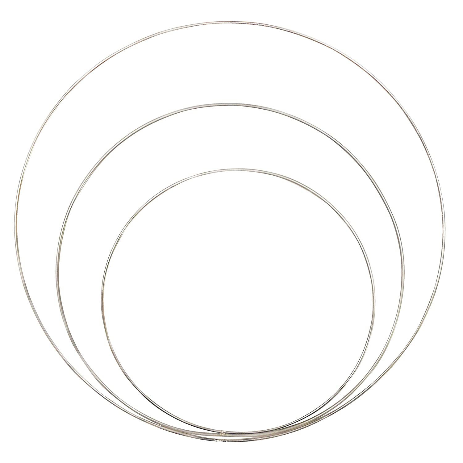 Asian Hobby Crafts Metal Rings (3 Pieces, 8inch, 10inch, 12-inch ...