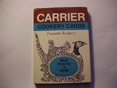 Cookery Cards Favourite Recipes 1 Meat Poultry & Game: Amazon.com: Books