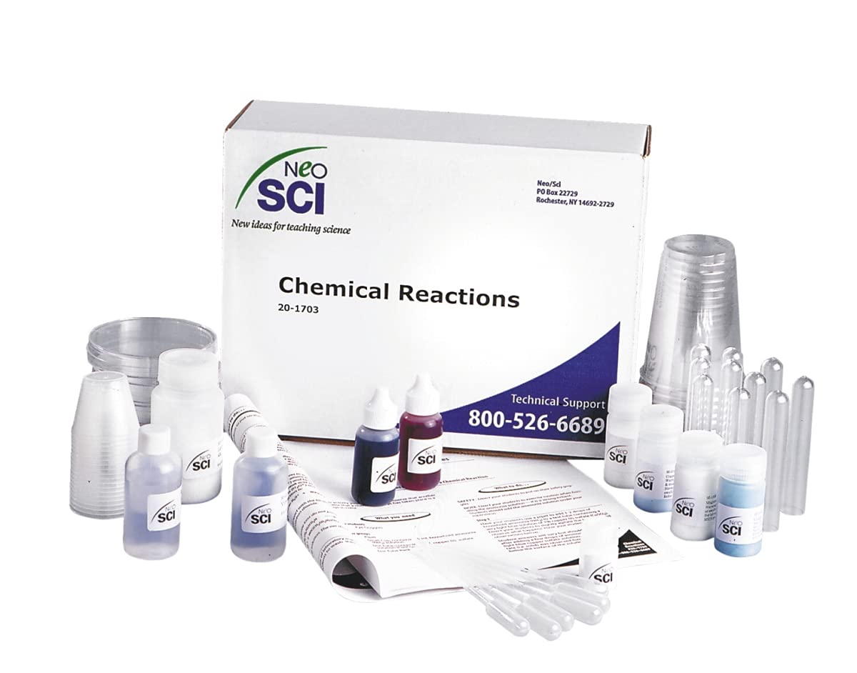 Amazon.com: Chemistry Kit, Chemical Reactions Lab Investigation (20 ...