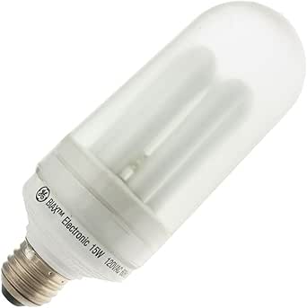 Industrial Performance FLE15TBX/S/T19, 15 Watt, T19, Medium Screw (E26 ...