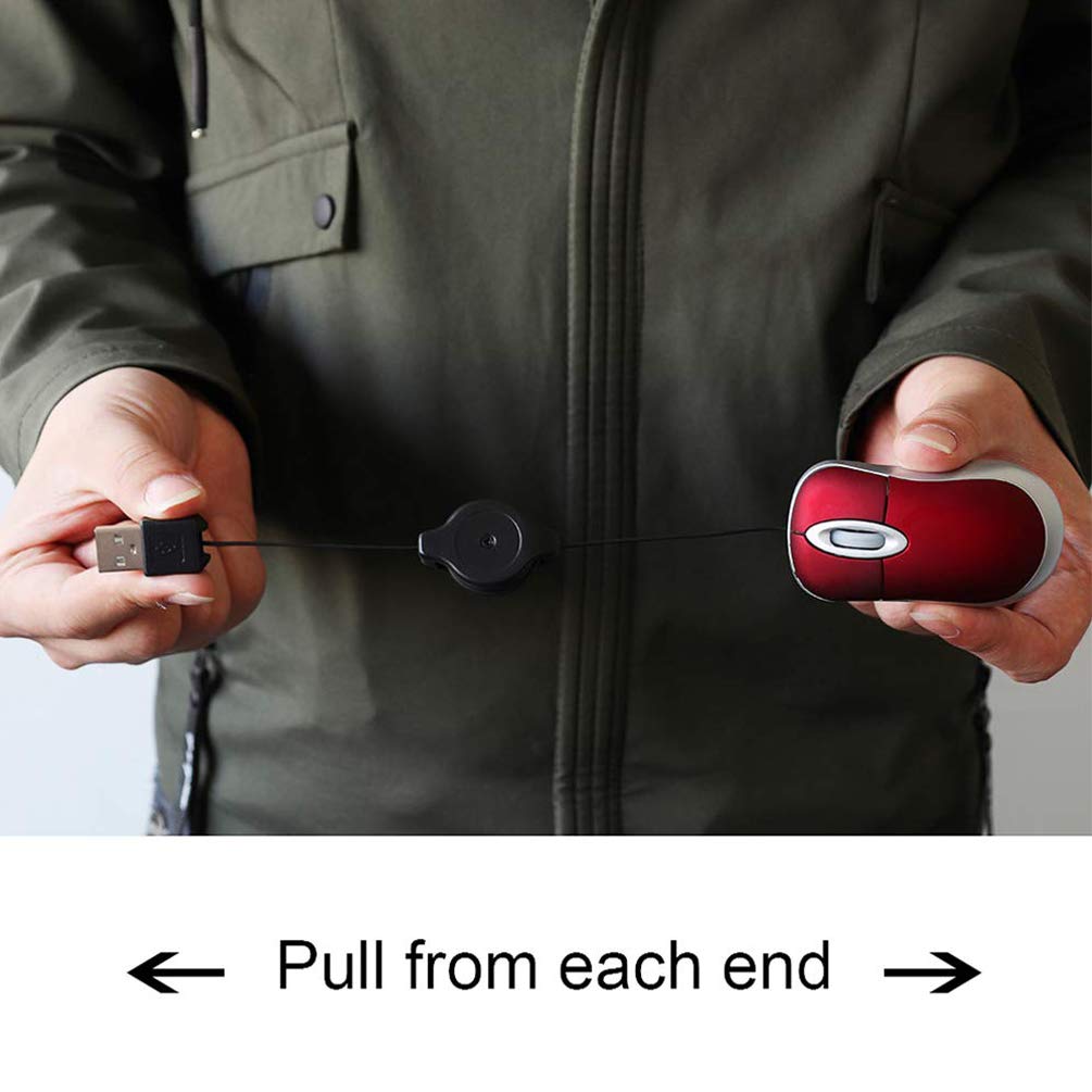Snapklik.com : SHARE SUNSHINE Mini Small Travel Optical Mouse Portable ...