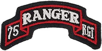 Amazon.com: 75th Ranger RGT Full Color Dress Patch: Applique Patches ...