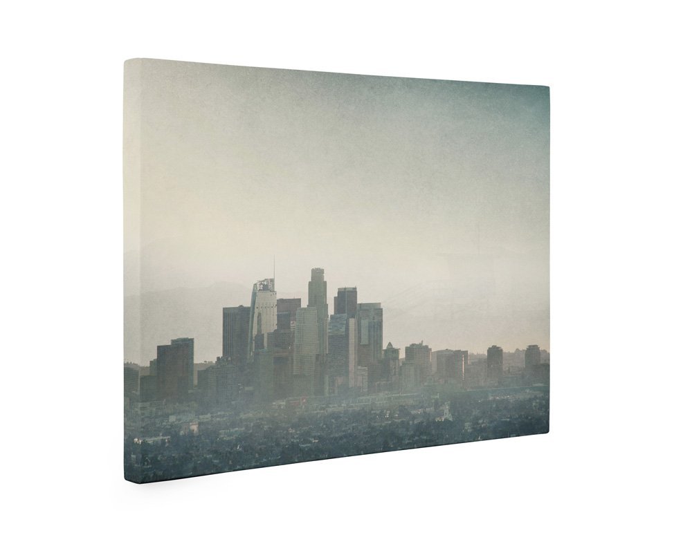 Amazon.com: Large Format Print, Canvas or Unframed, Downtown Los ...