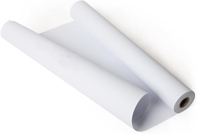 Amazon.com: Art Easel Paper Roll -17 inches x 36 feet, White Scroll ...