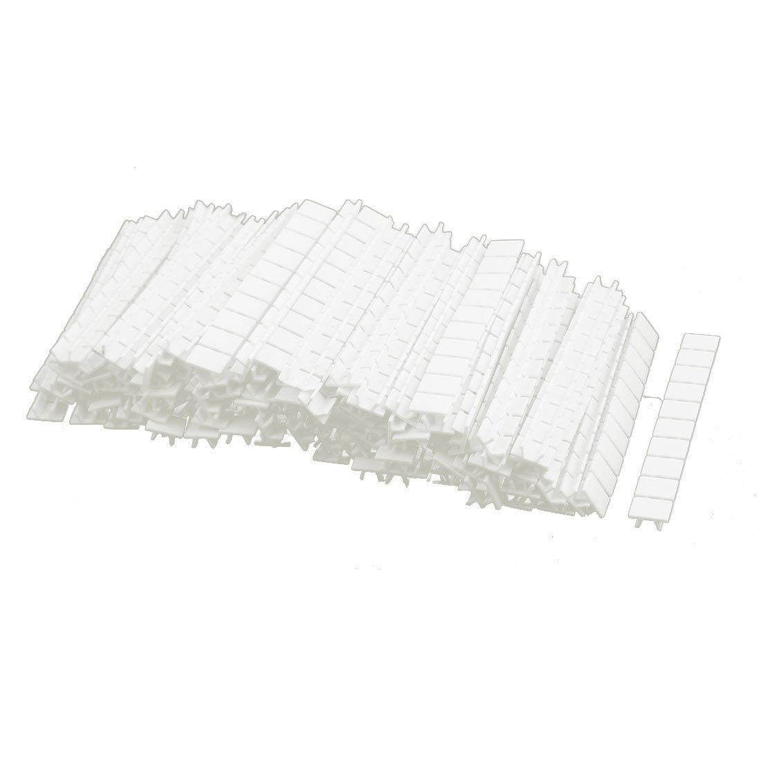 Buy Ubersweet® 100Pcs ZB8 DIN Rail Terminal Block Marking Labels ...