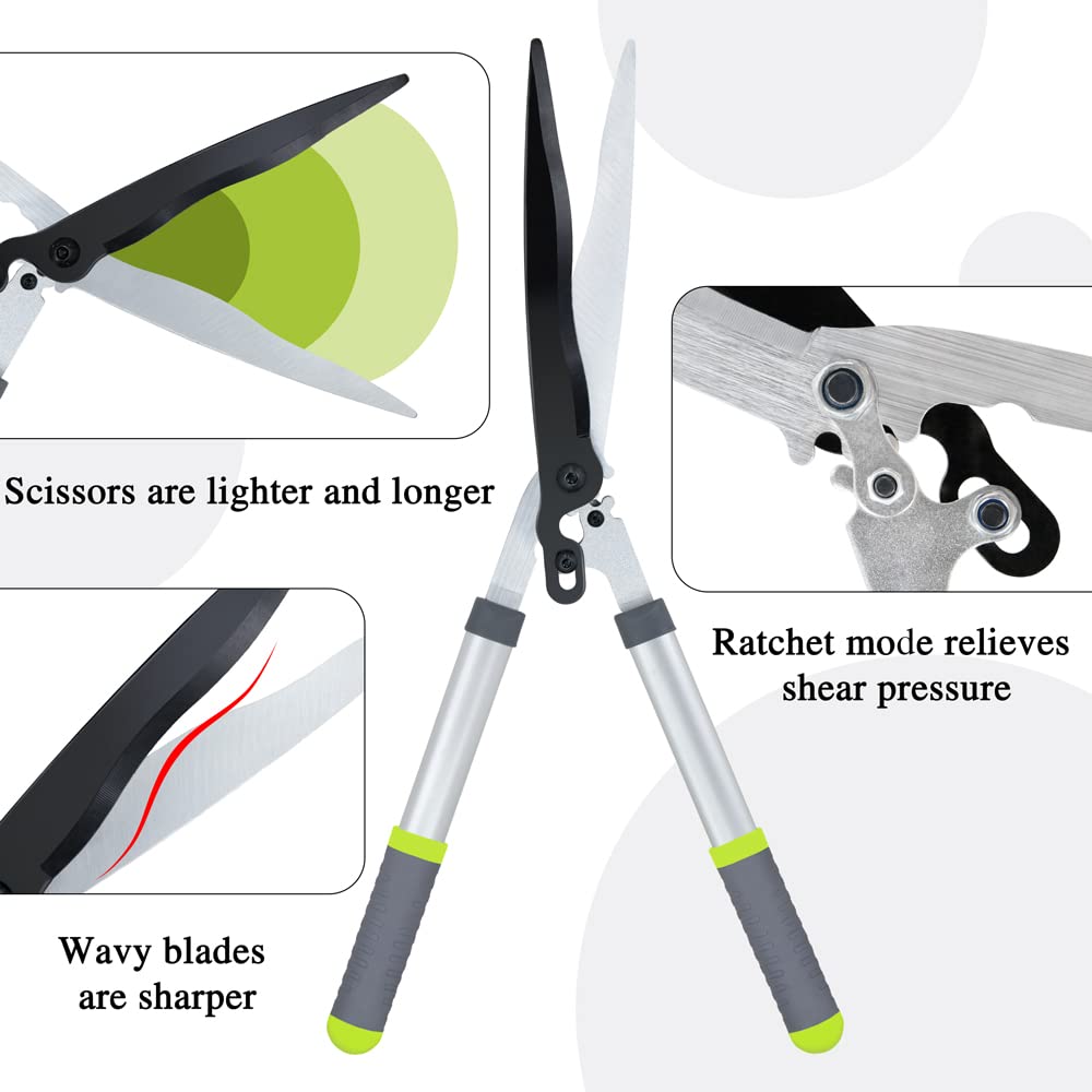 Altdorff Hedge Shears & Clippers Lightweight, Garden Hedge Shears with ...