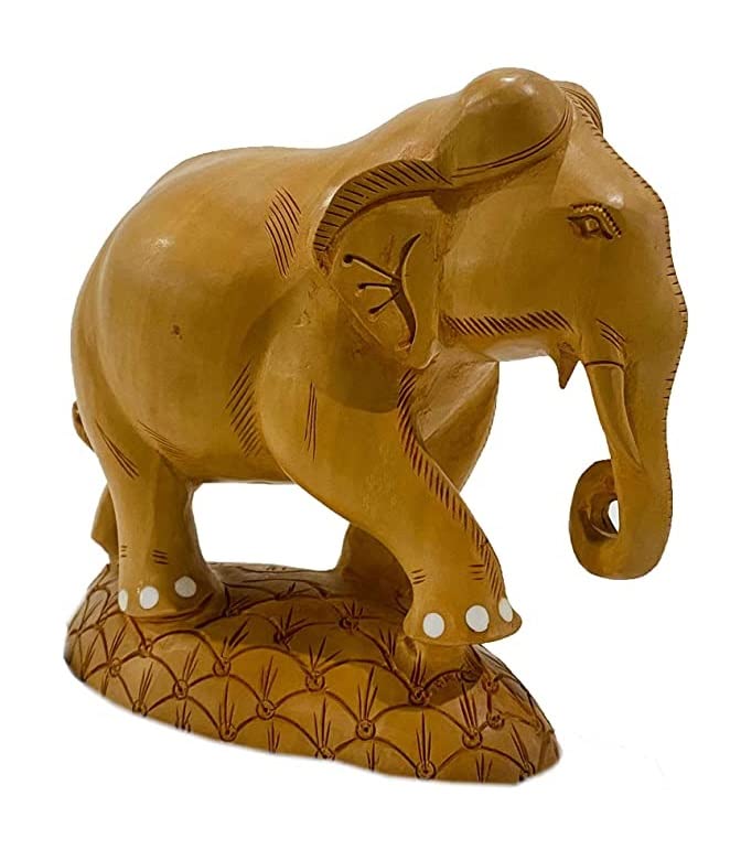 Buy Handcrafted Elephant Statue Showpiece for Home & Office Décor ...