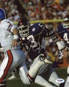 Harry Carson Autographed Photo - with "1976 1988" Inscription - PSA/DNA ...