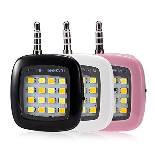MINI Portable 16 LED Spotlight led Selfie flash fill light for iPhone ...