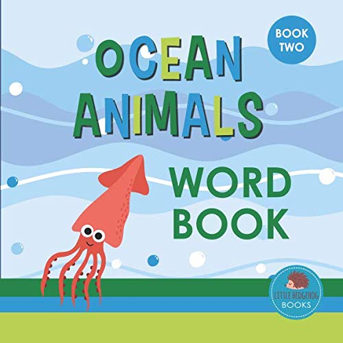 Ocean Animals Word Book: Book Two: First Picture Book for Babies ...