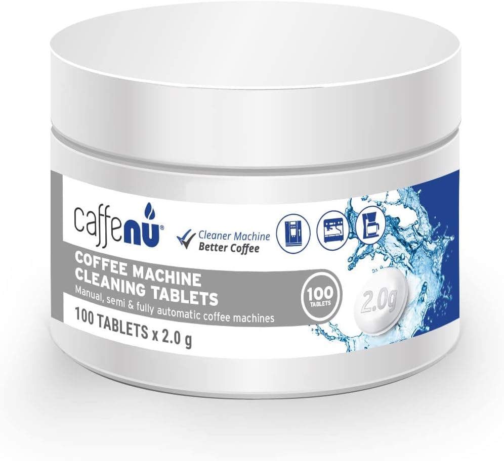 Caffenu | Coffee Machine Cleaner Tablets | 100 x 2.0g Tablets | Coffee ...