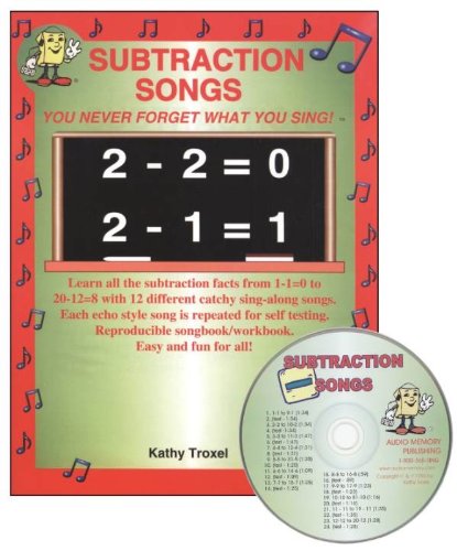 Subtraction Songs Kit with CD: Kathy Troxel: 9781883028121: Amazon.com ...