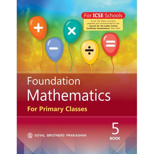 Amazon.in: Buy Foundation Mathematics For Primary Classes - 5 ...