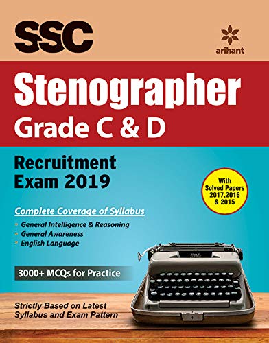 Buy SSC Stenographer (Grade 'C' & 'D') Guide 2019 Book Online at Low ...