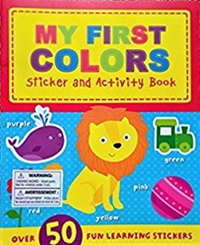 My First Colors ~ Sticker & Activity Book (Over 50 Stickers!): Amazon ...