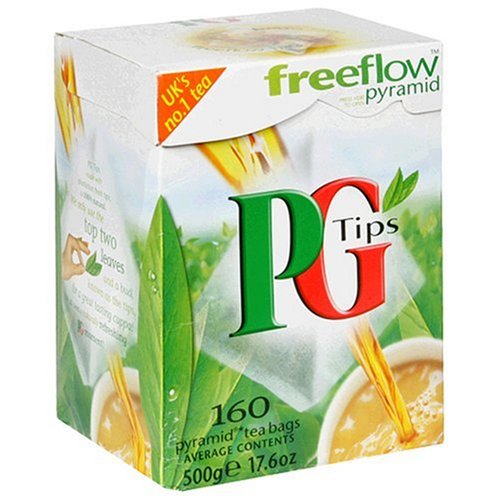 Amazon.com: PG Tips Black Tea, Pyramid Tea Bags, 160-Count Box (Pack of ...