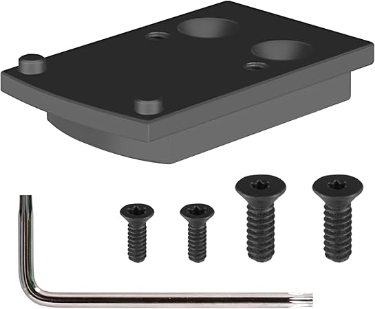 Amazon.com: SPINA OPTICS RMSC to S-FR Adapter Plate for G43X Pistols ...