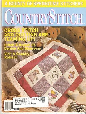 Country Stitch Magazine, March/April 1991 (Vol. 3, No. 6): Amazon.com ...