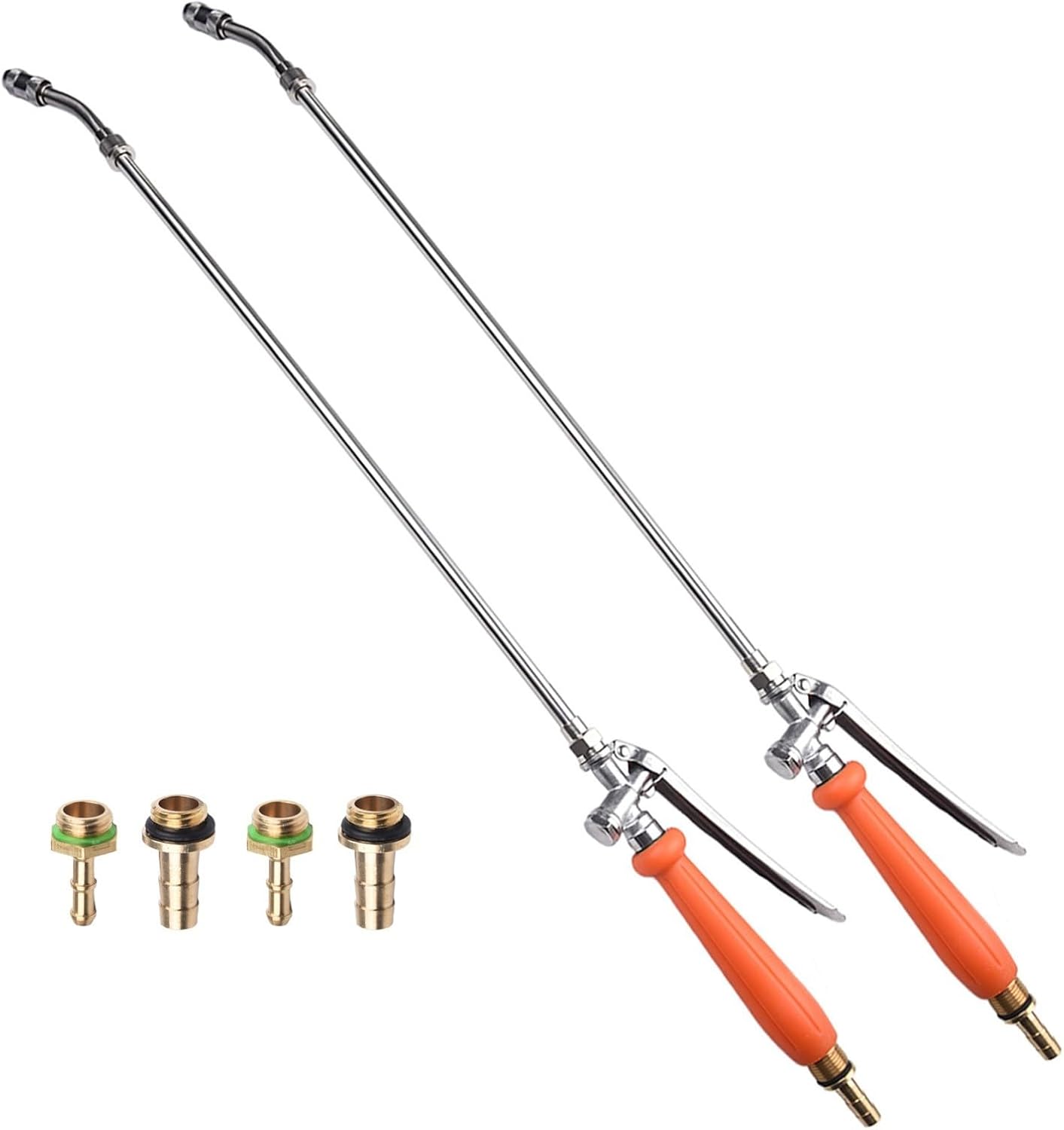 Amazon.com: All Metal Sprayer Wand With Locking Handle, Brass Barb ...