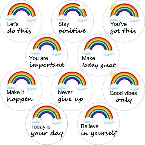 Amazon.com: 50pcs Positive Sayings Accents Eucalyptus Motivational ...