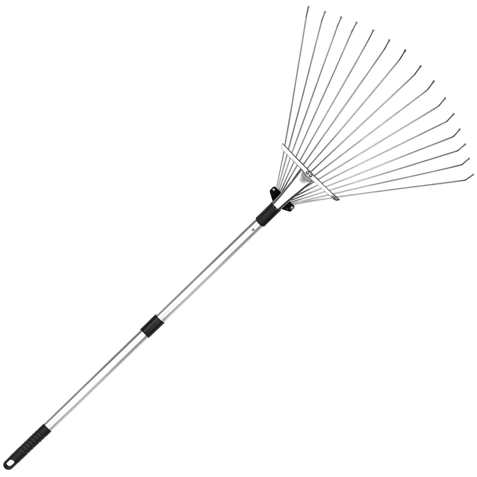 Snapklik.com : Karveden Garden Leaf Rake, 40"-63" Adjustable Rakes For ...