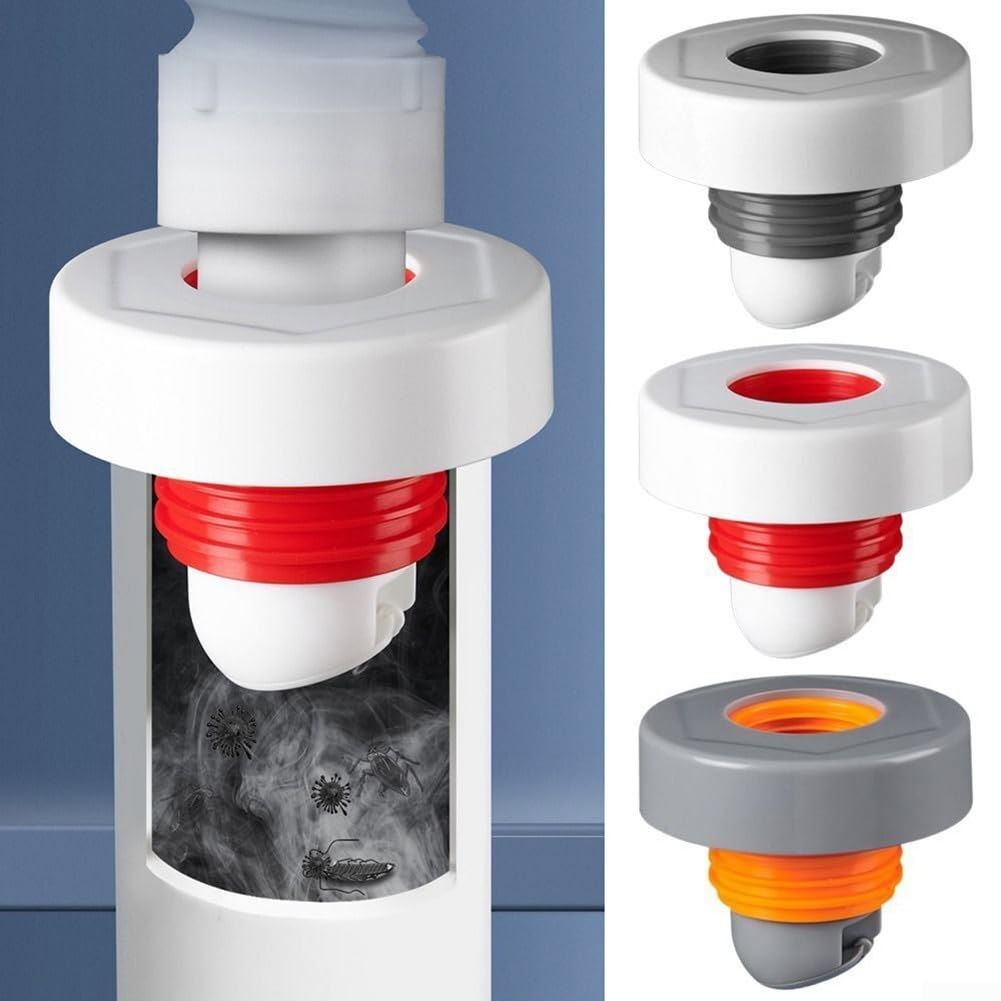 Drainage Pipe Plugs FloPlast Black Push Fit Waste Pipe Access Plug,