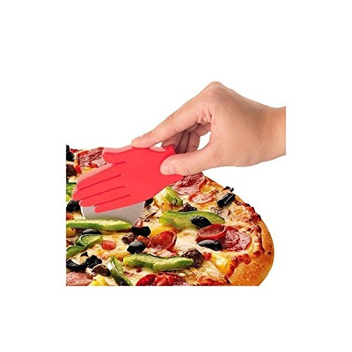 Buy Best Deal Hand-Shaped Pizza Cutter, Color - Red Online at Low ...