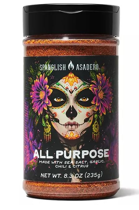 Amazon.com : Spanglish Asadero - All Purpose Seasoning - 8.3 oz., 1 ...