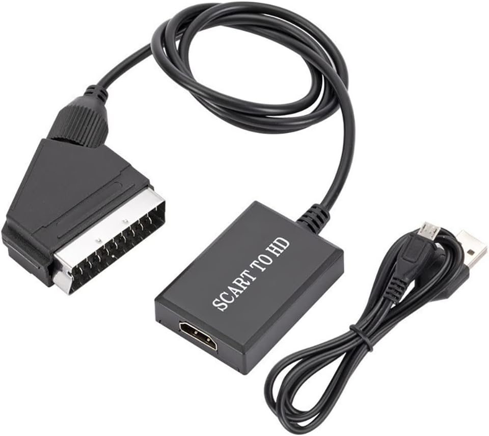 Redwestmelon SCART to HD Converter Scart to HDMI Video Converters HD ...