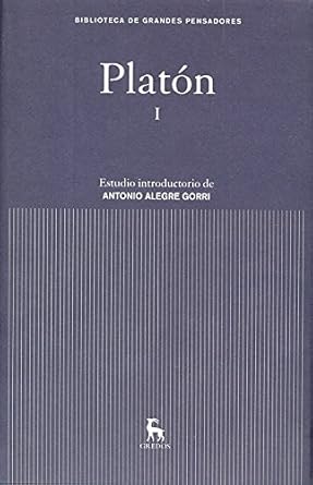 Platon I : Platon: Amazon.com.mx: Libros