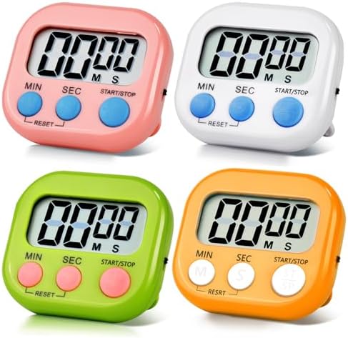 Amazon.com: 6 Pack Multi-Function Electronic Timer - Magnetic Digital ...