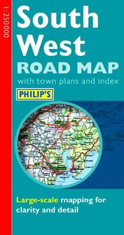 Philip's South West Road Map (Regional Road Maps): Philip's ...