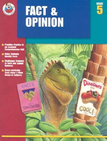 Fact & Opinion, Grade 5: Carson-Dellosa Publishing: 9780742418356 ...