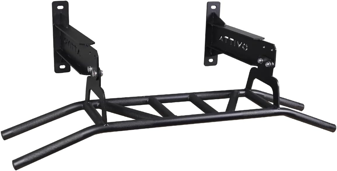 ATTIVO Pull Up Bar Wall Mounted Ceiling Mount Chin Up Bar ...