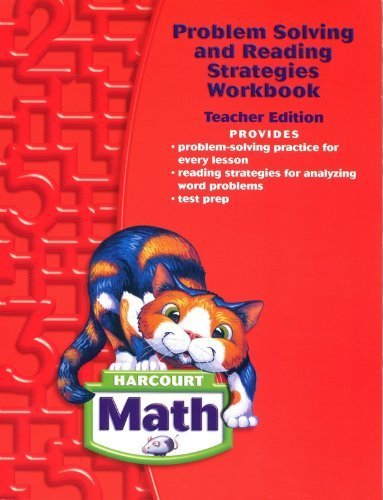 Harcourt Math, Grade 2: Problem Solving and Reading Strategies Workbook ...