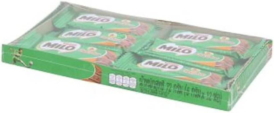 Buy Milo Choco Bar Chocolate Flavoured Confectionery 12g x 6pcs Online ...