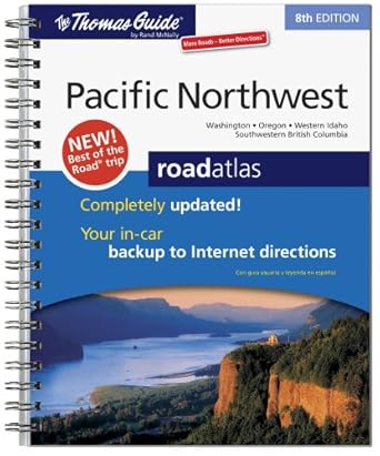 The Thomas Guide Pacific Northwest Road Atlas: Amazon.co.uk: Rand ...
