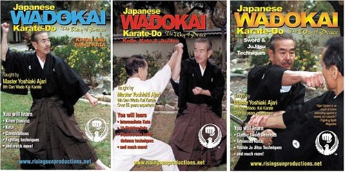Amazon.com: Wado Ryu Karate Master Ajari - 3 DVD Set : AJARI, YOSHIAKI ...