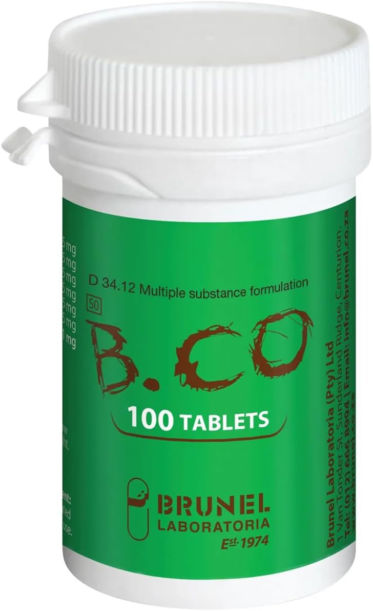Brunel Vitamin B.CO Tablets (100) : Amazon.co.za: Health & Household