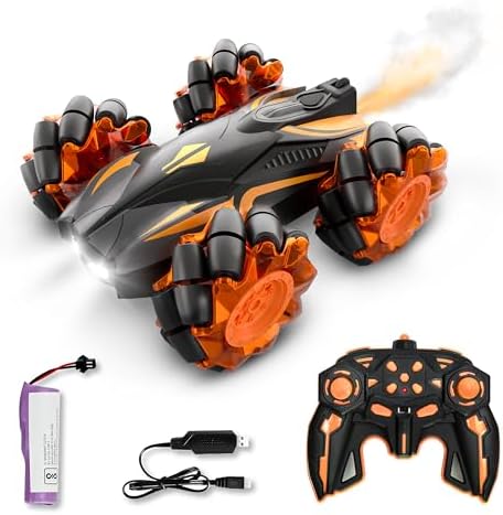 Toyshine Stunt Racing RC Car 4WD Remote Control Car 360 Degree Flips ...
