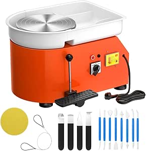 Amazon.com: Pottery Wheel Pottery Forming Machine 25CM 350W Electric ...