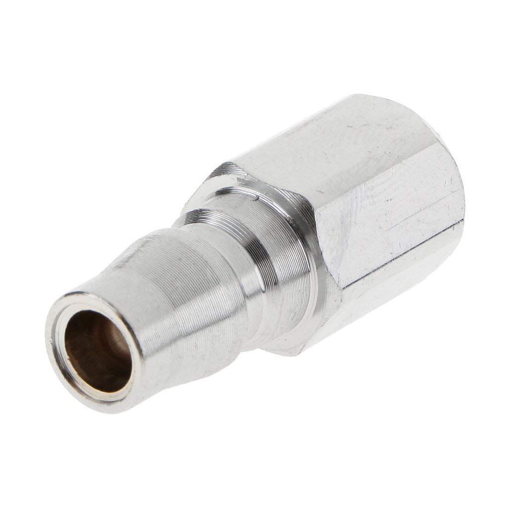Metal Female Plug 1/4 BSP Thread Quick Release Coupling (QRC) 10nos ...