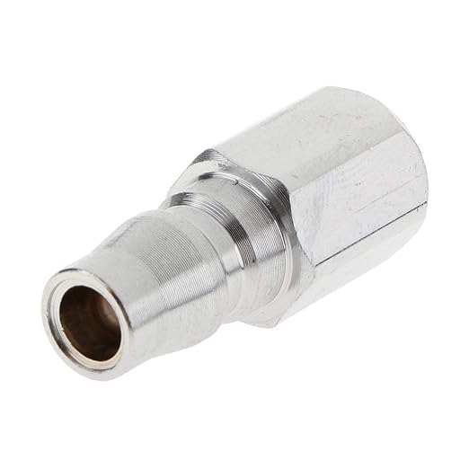 Metal Female Plug 1/4 BSP Thread Quick Release Coupling (QRC) 10nos ...