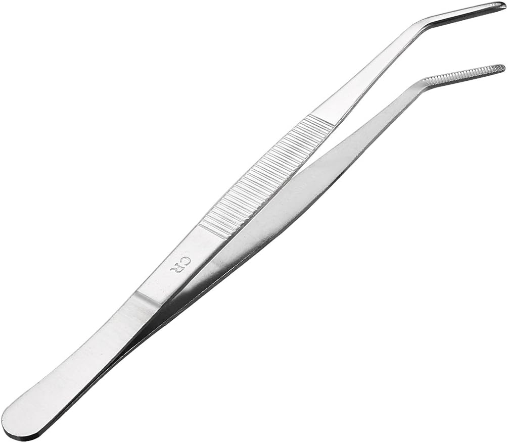 Amazon.com: HTS 171T8 8" Stainless Steel Hobby Tweezers : Tools & Home ...
